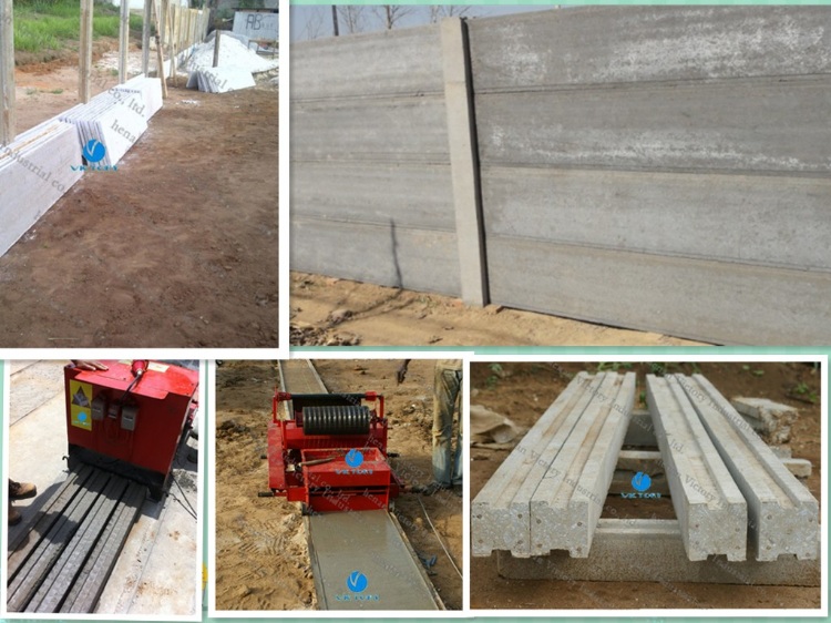 Asia Machinery.net - Precast concrete fence making machine - Henan ...