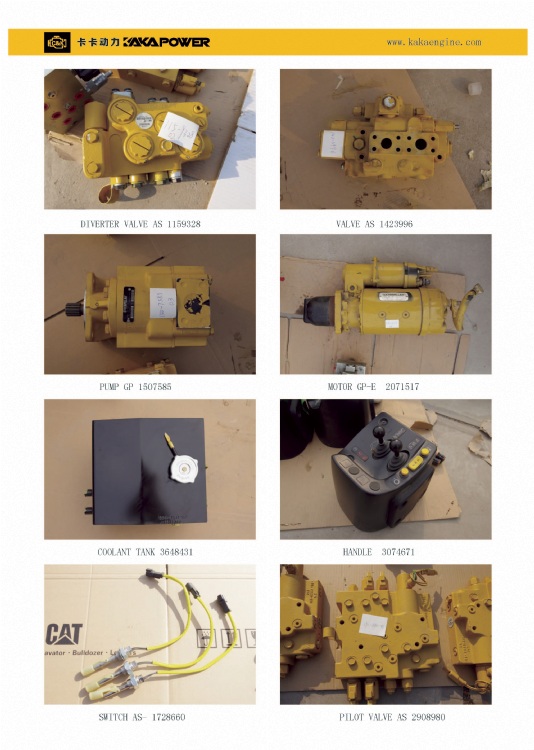 Asia Machinery.net - New arrival used Caterpillar harness hose valve ...